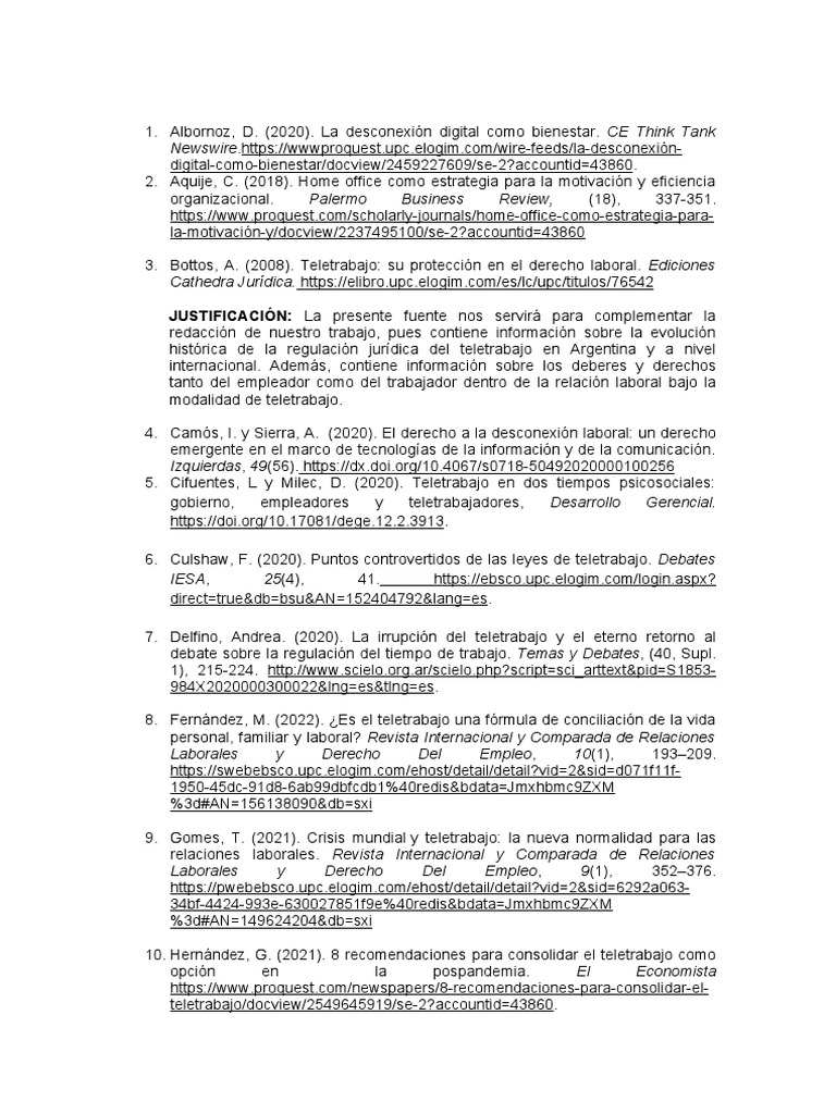 Albornoz | PDF | Las condiciones de trabajo | Relaciones laborales