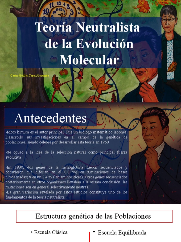 Teoria Neutralista de La Evolucion | PDF | Mutación | Evolución