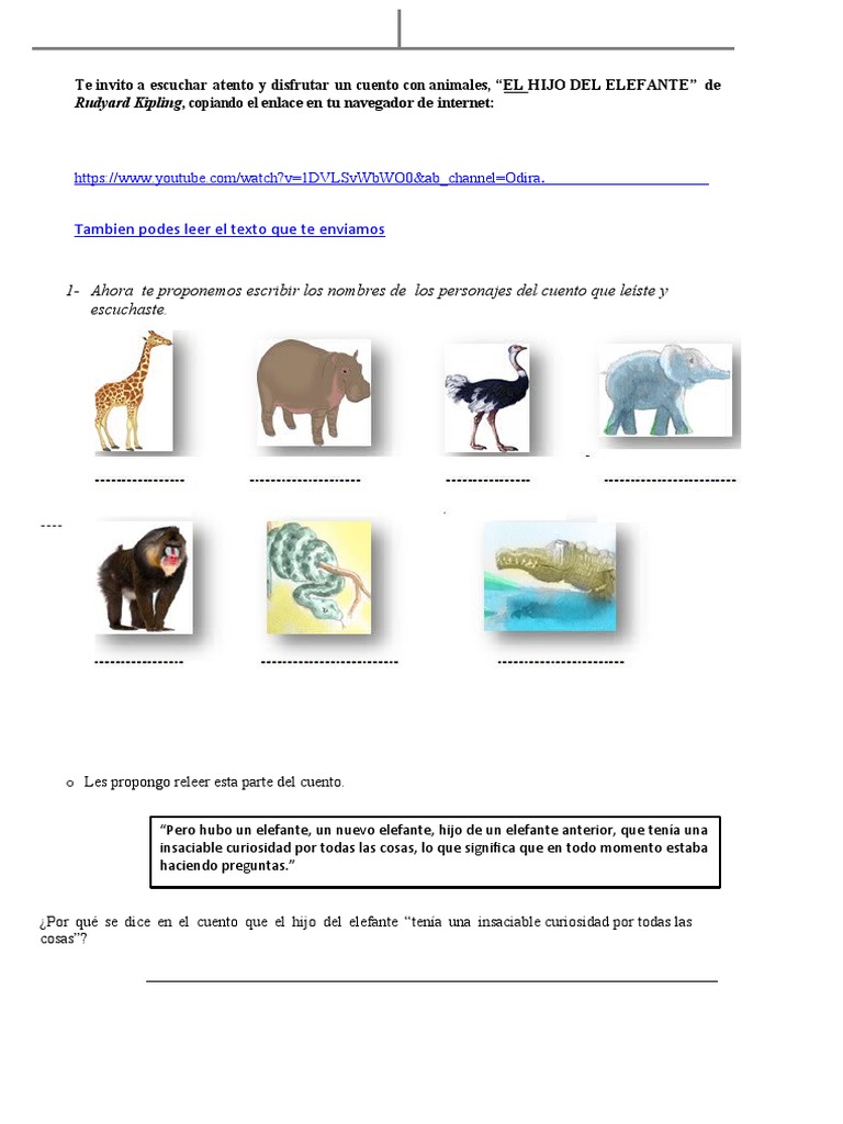 El Hijo Del Elefante | PDF El Hijo Del Elefante | PDF