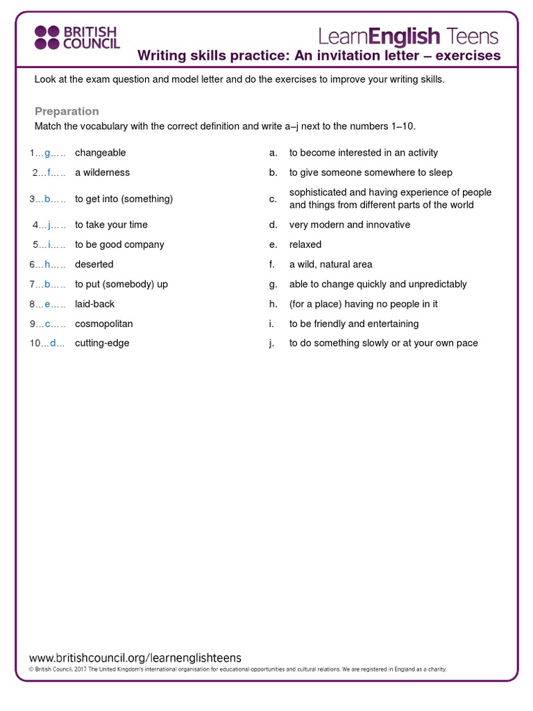 An Invitation to Experience Cultural Traditions: A Model Letter for ...