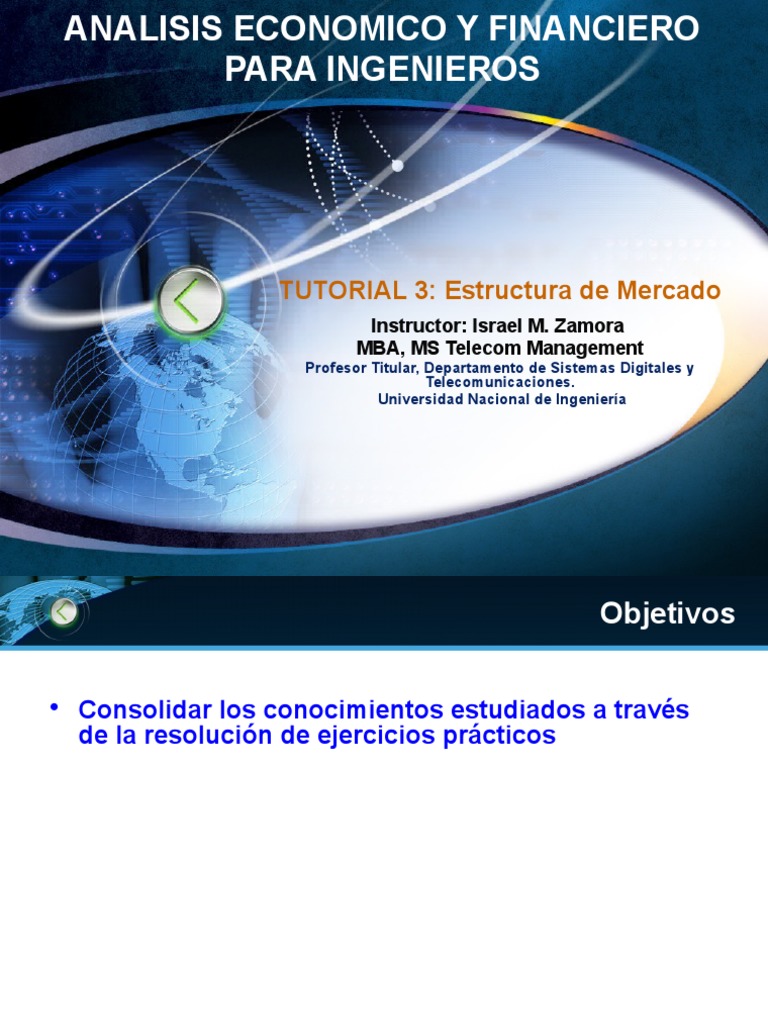 TUTORIAL 3 - Estrategia de Precios Según La Estructura de Mercado | Descargar gratis PDF ...