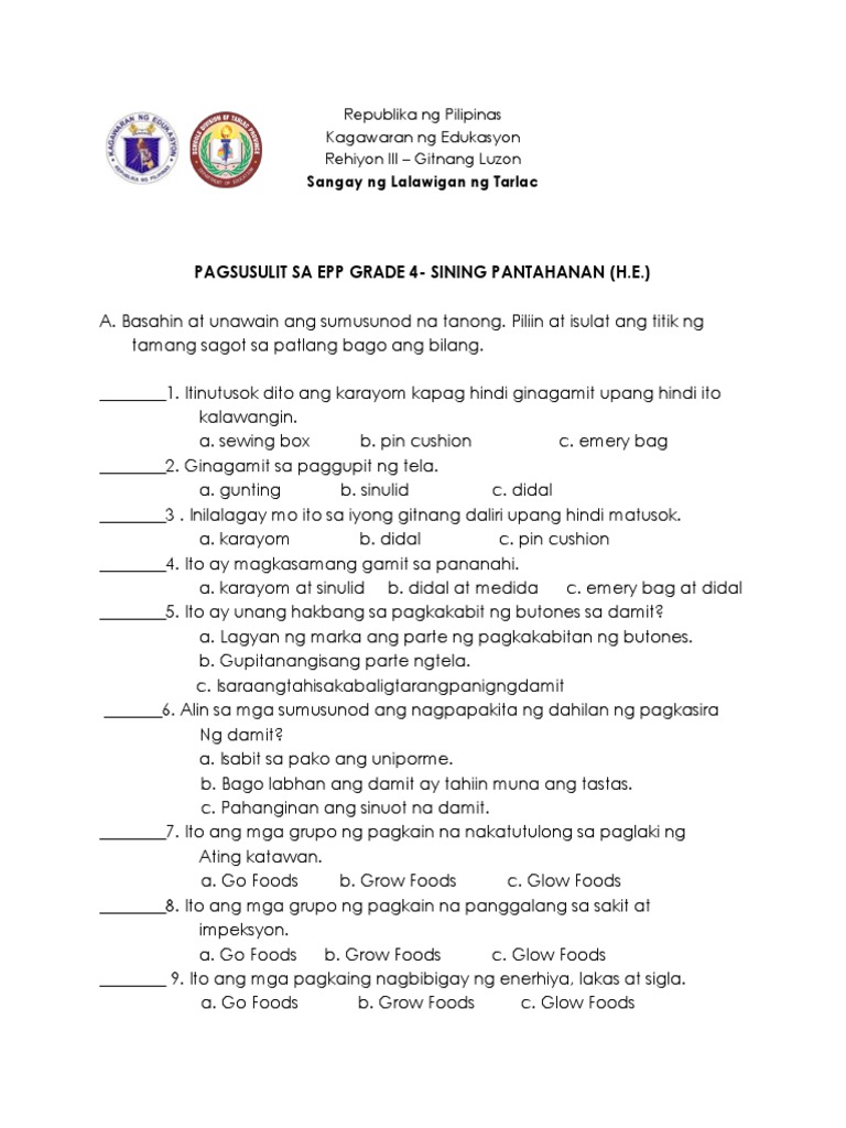 Compendium 4 - Test Questions | PDF