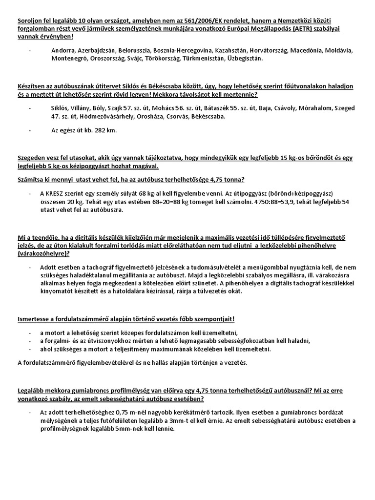 Esettanulmany Buszos | PDF