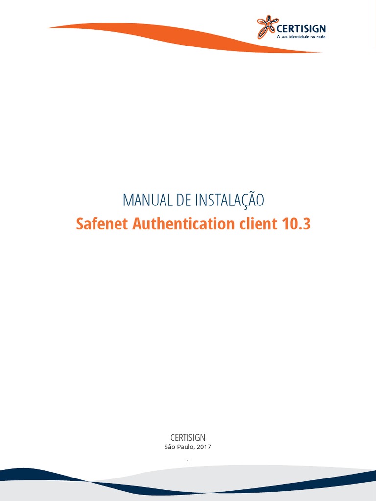 Manual de Instalacao Do Safenet | PDF | Microsoft Windows | Windows Vista