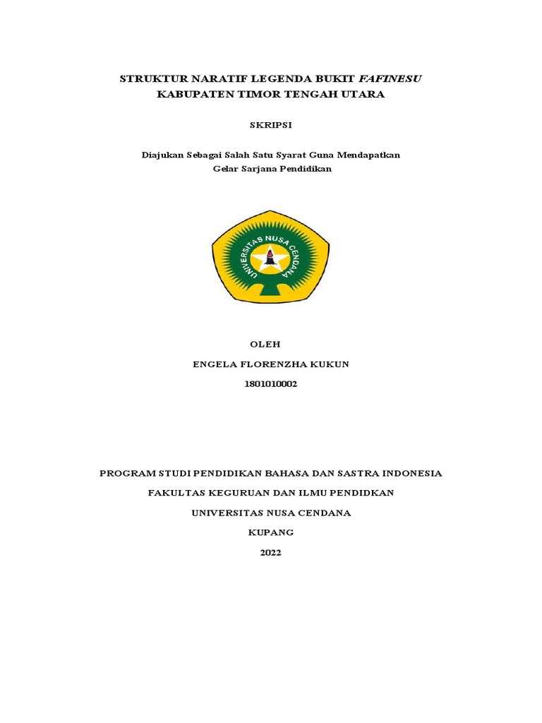 Contoh Abstrak Skripsi Fkip Bahasa Indonesia Pdf