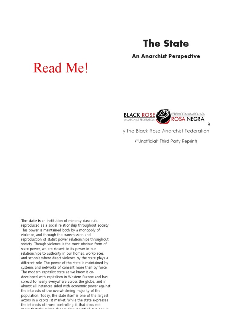 Read Me!: The State | PDF | State (Polity) | Capitalism