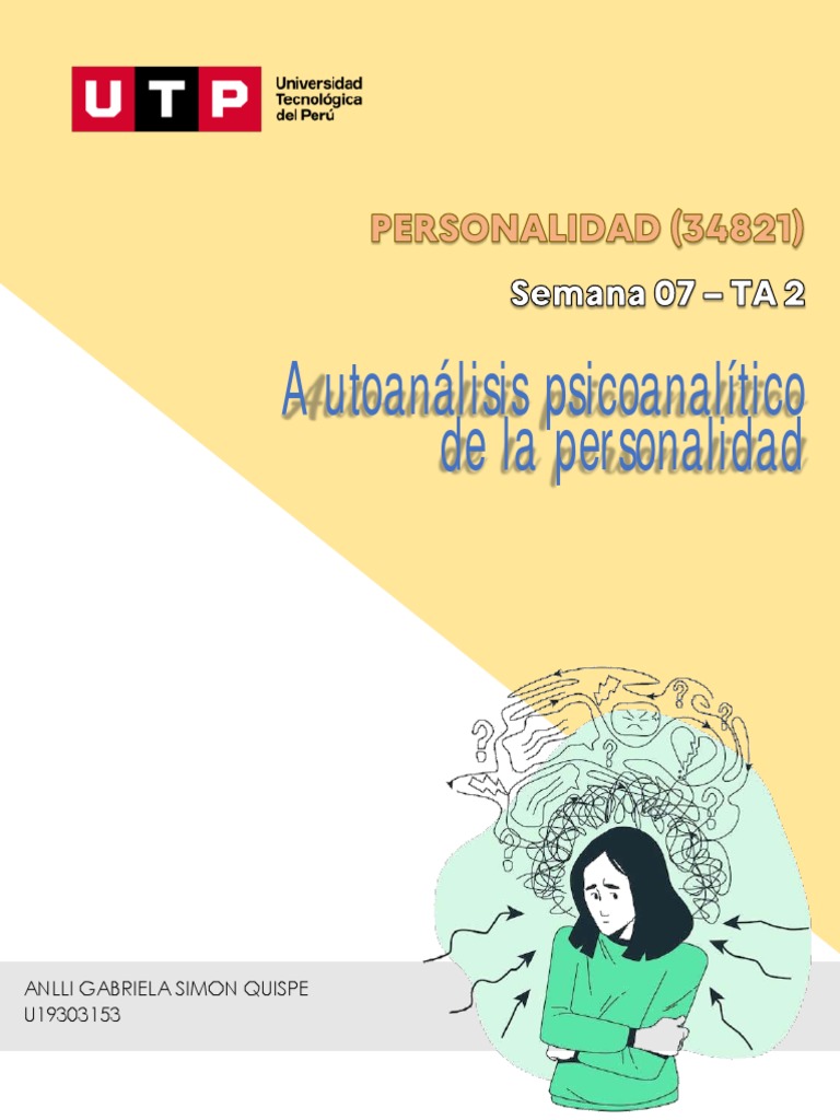 Autoanálisis Psicoanalítico de La Personalidad | PDF | Psicoanálisis ...