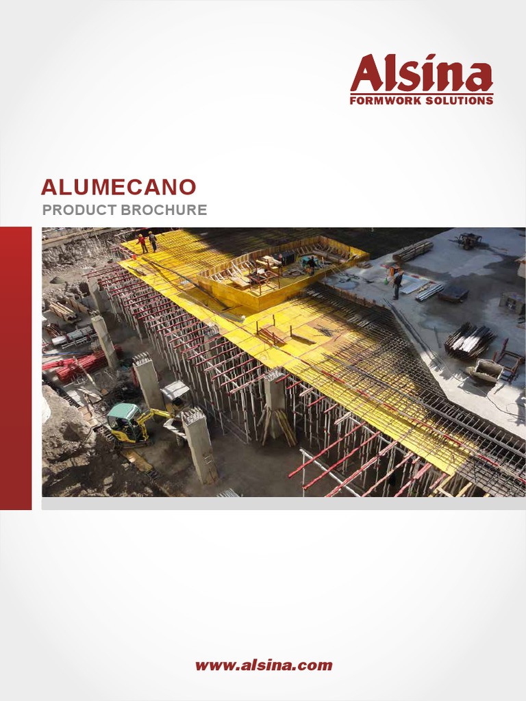 alsina-catalogue-alumecano-english | PDF | Concrete | Building Engineering