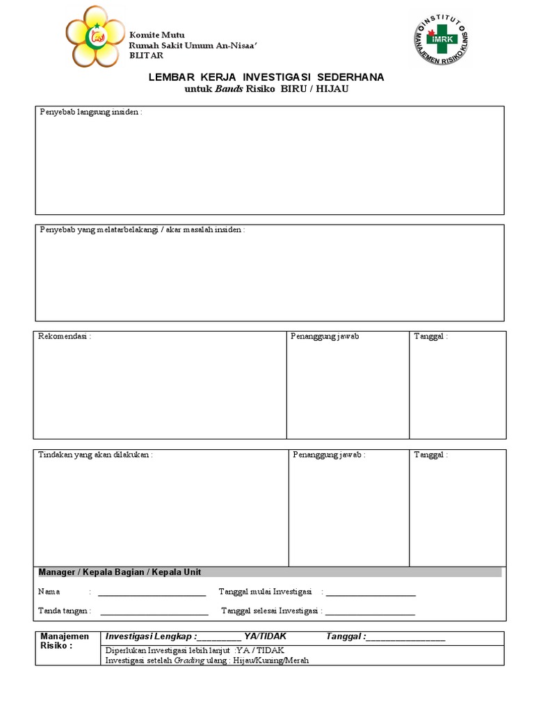 3 Form Simple Investigation | PDF