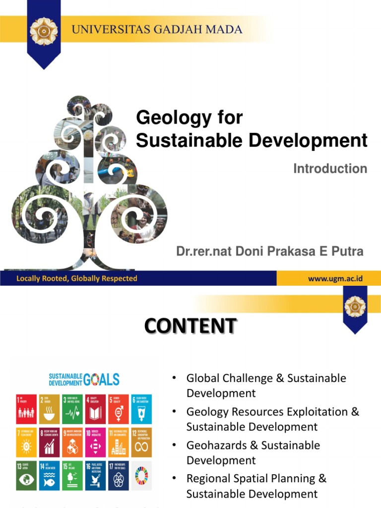 Geology's Role in Sustainable Development | PDF | Resource | Sustainability