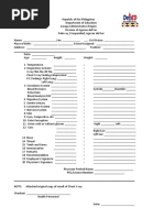 General Form 86 HEALTH EXAMINATION RECORD | PDF | Medical Specialties ...