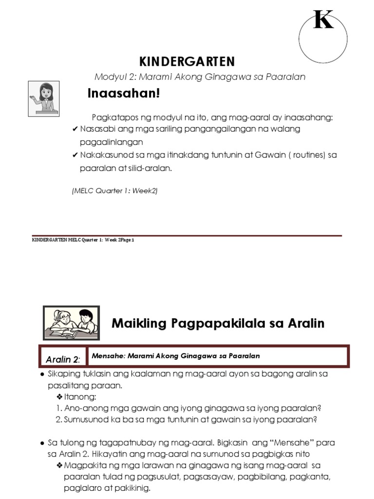 Kindergarten Slem w2 | PDF