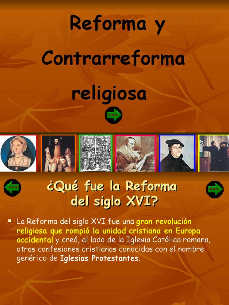 Reforma y Contrarreforma Religiosa | PDF | Iglesia Católica ...