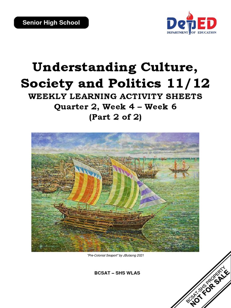 UCSP Wlas q2 Part 2 | PDF | Developing Country | Discrimination