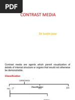 Overview of Contrast Media in Radiology | PDF | Radiography | X Ray