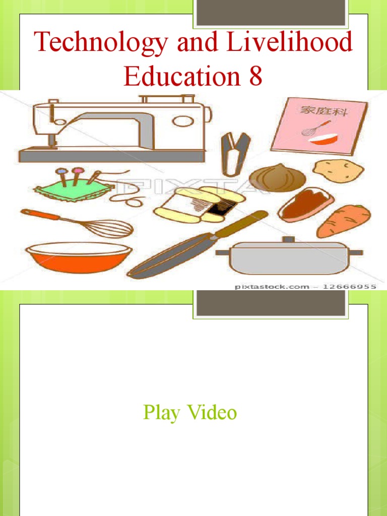 Technology and Livelihood Education 8 | PDF | Disinfectant | Physical ...
