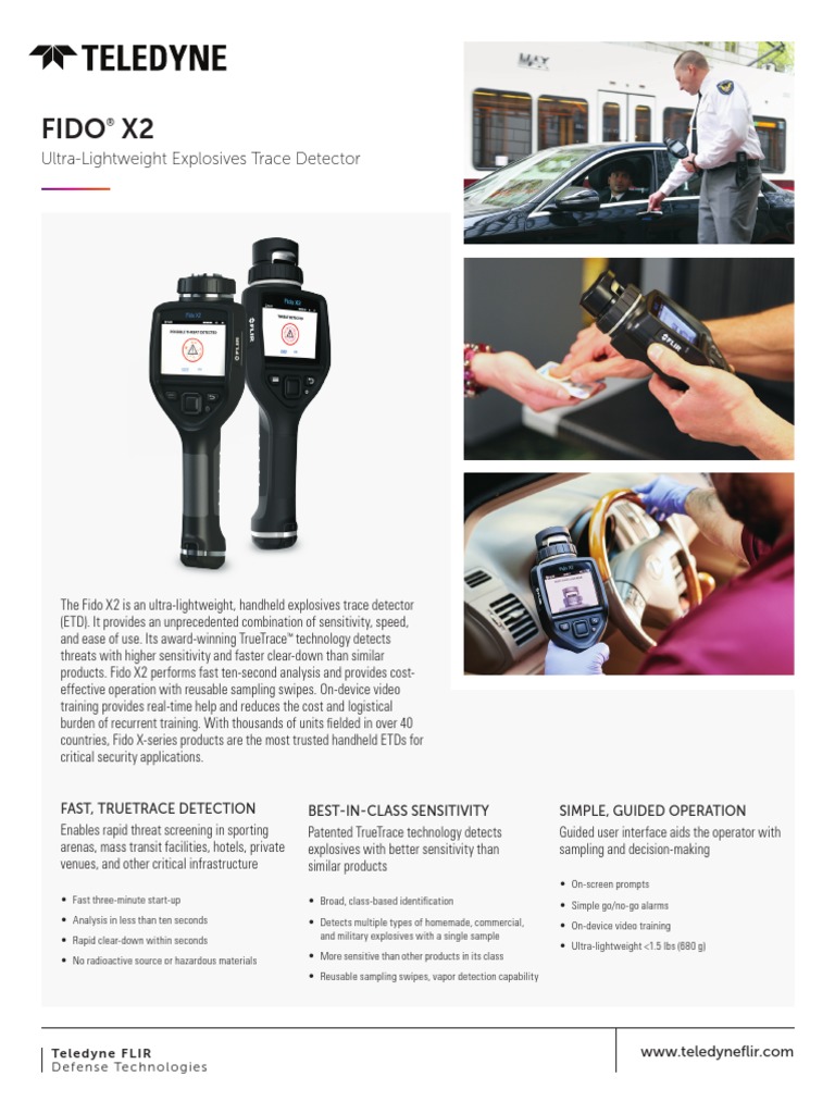 Fido X2 Datasheet-LTR 21-0919 | PDF