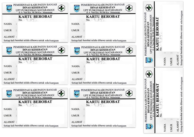 Kartu Berobat | PDF