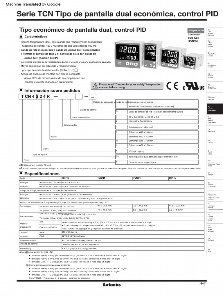 TCN4S Incubadora | PDF | Resistor | Componentes