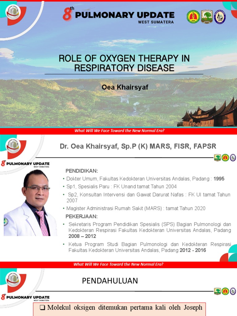 Role of Oxygen Therapy in Respiratory Disease | PDF