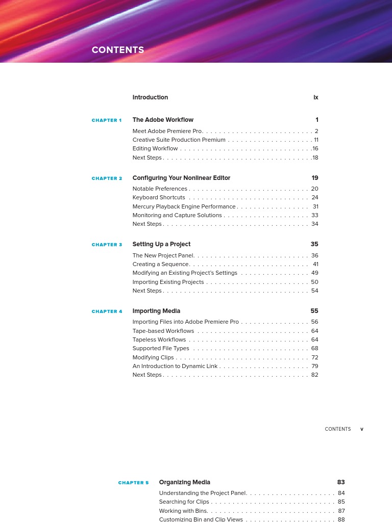 An Editor's Guide To Adobe Premiere Pro | PDF | Adobe Photoshop | Adobe ...