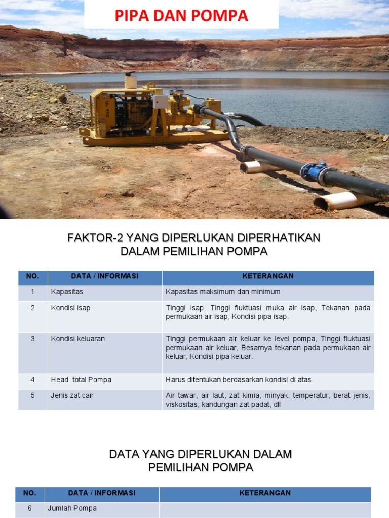 Pipa - Head Total & Pompa Pertemuan 10 | PDF