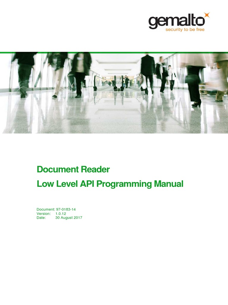 Low Level API Programming Manual | PDF | Image Scanner | Callback ... Low Level API Programming Manual | PDF | Image Scanner | Callback ...