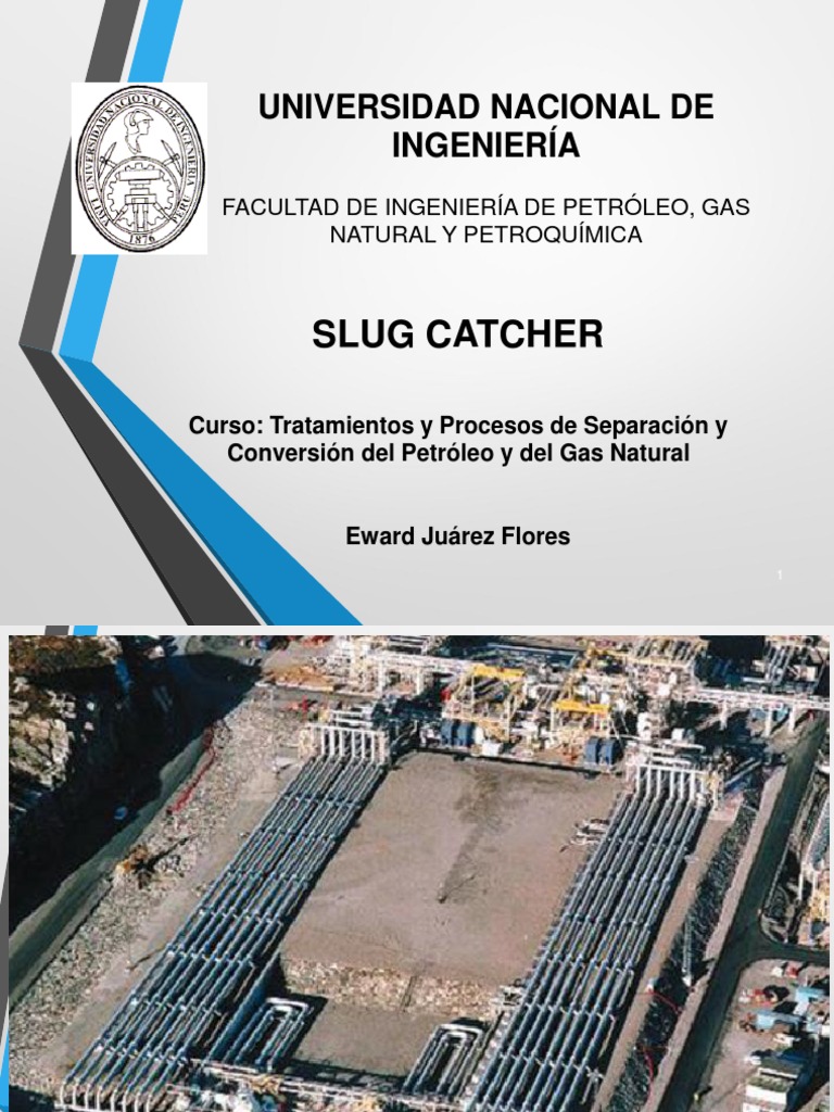 Funcionamiento del Slug Catcher en Gas | PDF | Gases | Líquidos