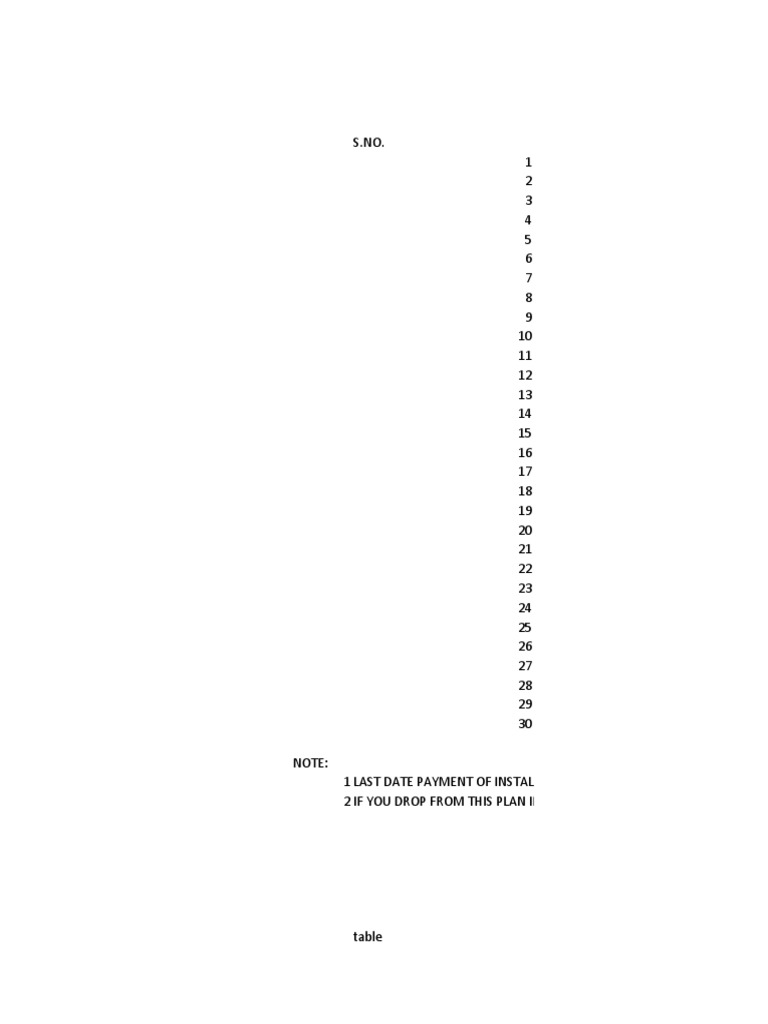 Chit Fund Plan Details and Formats | PDF