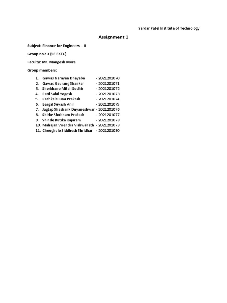 Assignment-1 Grp-3-3 | PDF | Loans | Finance & Money Management