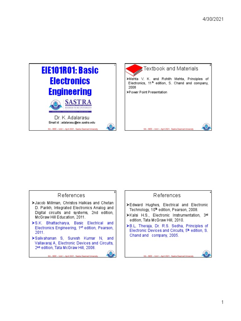 Lecture 3 | PDF | Rectifier | Diode