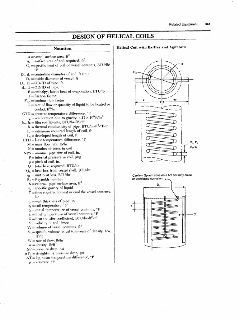 Helical Coil Design | PDF