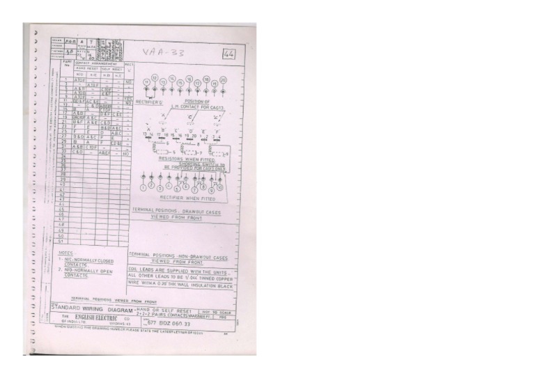 VAA33 Wiring Daigram | PDF