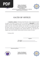 Oath of Office PTA | PDF | Oath Of Office | Justice