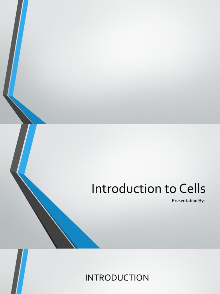 Cell | PDF | Cell (Biology) | Cell Membrane