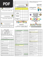 ECCD Checklist KINDERGARTEN | PDF