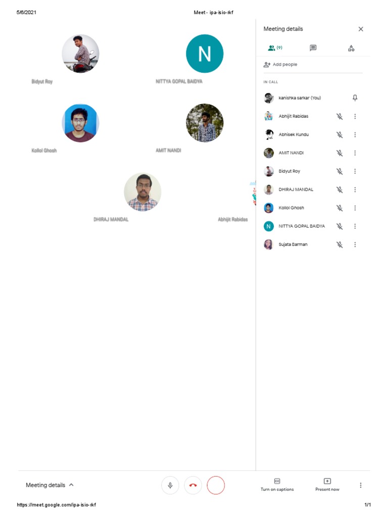 Bidyut Roy Nittya Gopal Baidya Abhisek Kundu Kanishka Sarkar (You) | PDF