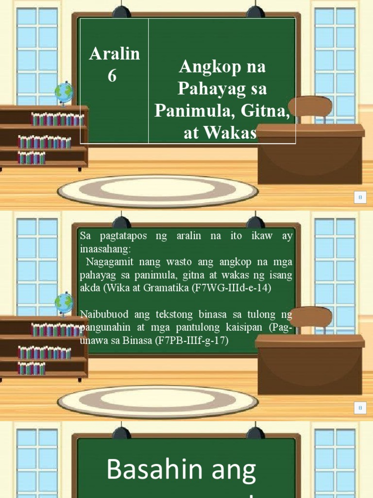 Angkop Na Pahayag Sa Panimula, Gitna at Wakas | PDF