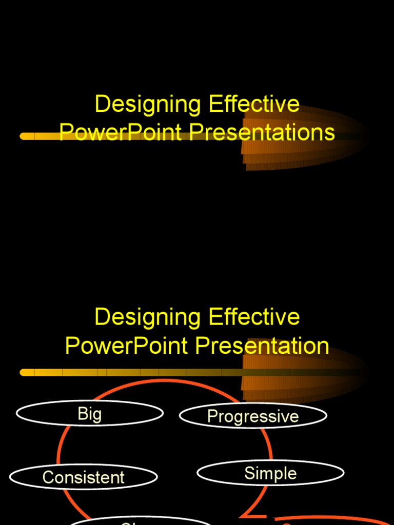Designing Effective Powerpoint Presentations | PDF | Typefaces | Input ...