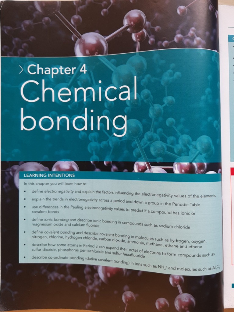 Chemistry - Chemical Bonding 13-Apr-2022 09-01-03 | PDF