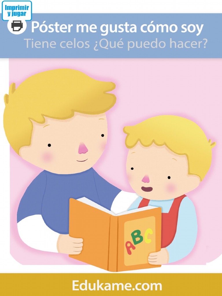 Juegos y Actividades Poster Me Gusta Como Soy | PDF