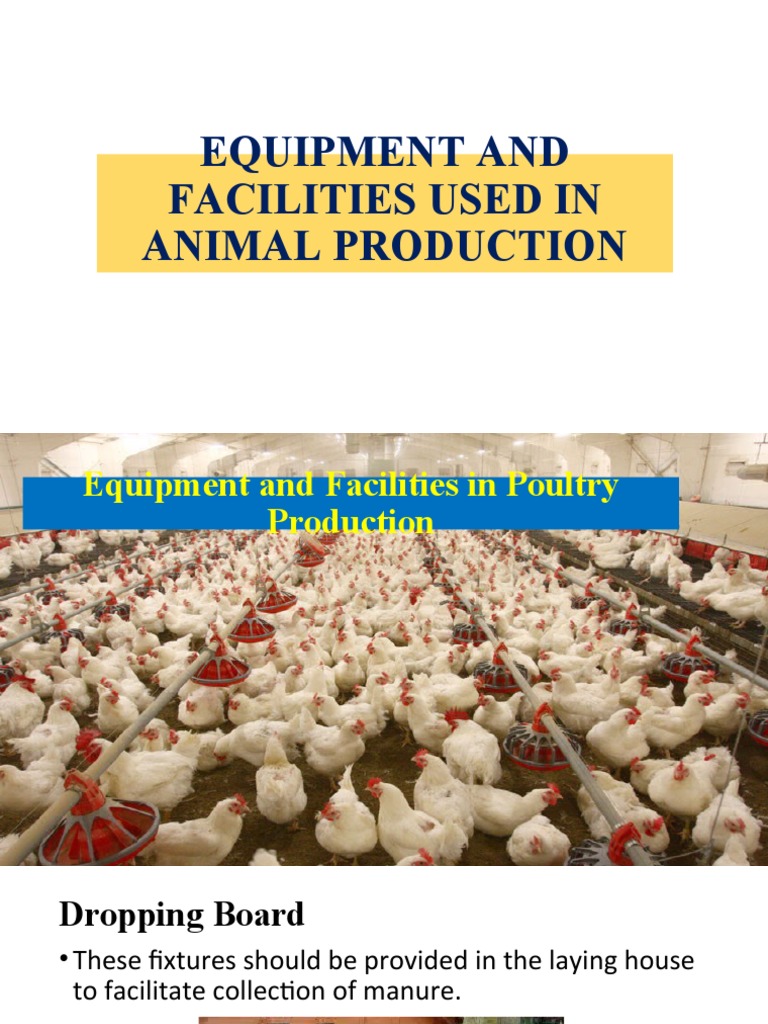 Equipment and Facilities Used in Animal Production | PDF | Trailer ...