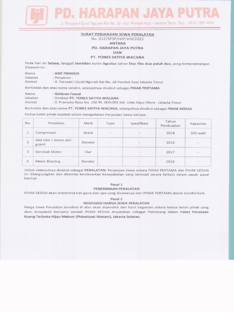 Surduk Peralatan | PDF