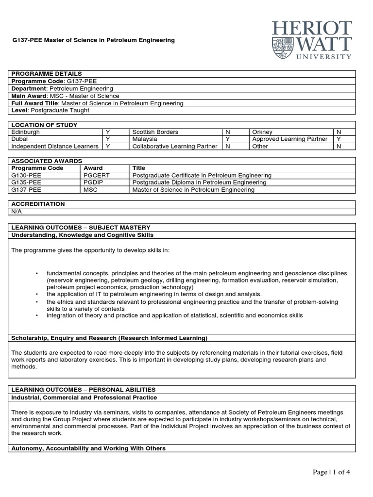 Bsi 9 W | PDF | Master's Degree | Engineering