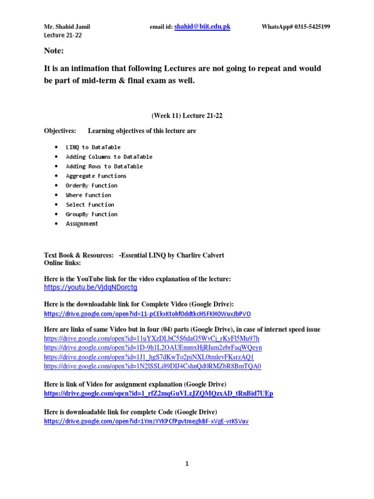 System Programing | Download Free PDF | Language Integrated Query | C Sharp (Programming Language)