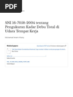 SNI 7061-2019 Iklim Kerja-Dikonversi | PDF