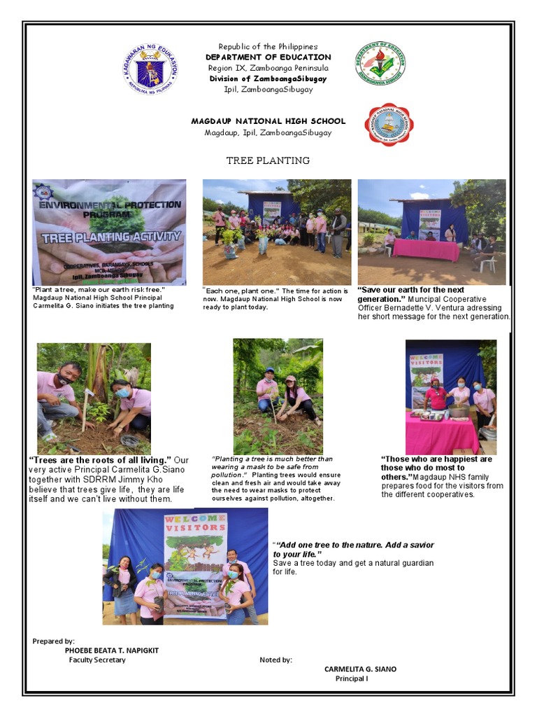 Tree Planting Trees Are The Roots Of All Living Our Pdf Nature