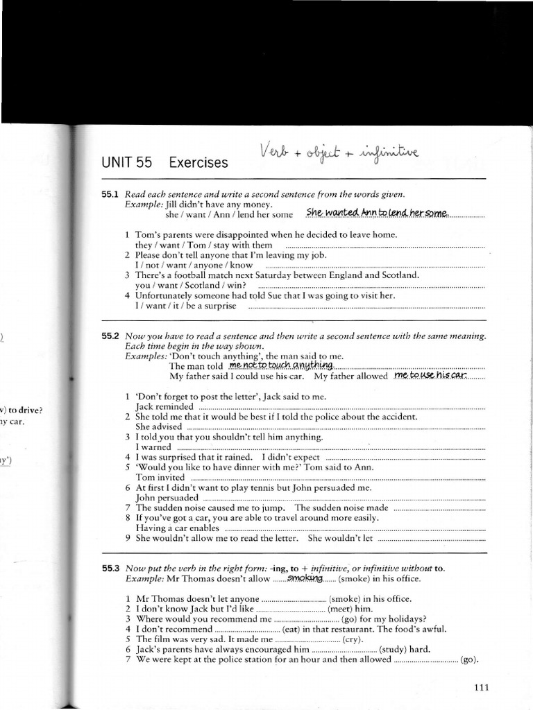 V RR), " (,ü.b", F Ü, (, C: Unit Exercises | PDF