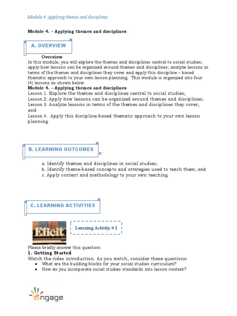module 4 | PDF | Teaching Method | Pedagogy
