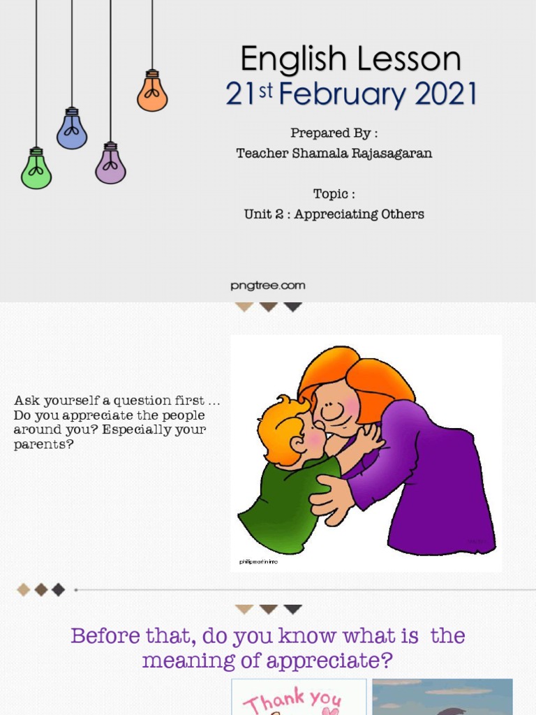 English Lesson - Reading Unit 2 GM | PDF